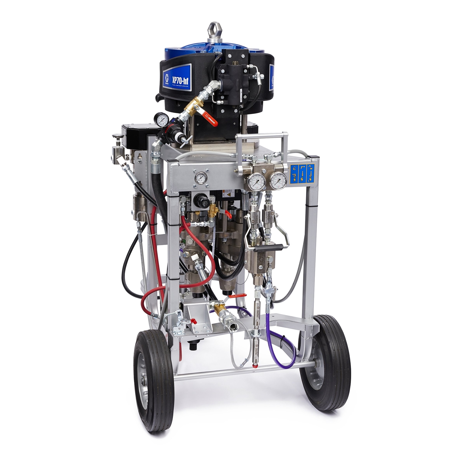 XP50-hf complete sprayer for hazardous areas, chassis, mixing ratio 4:1 ...