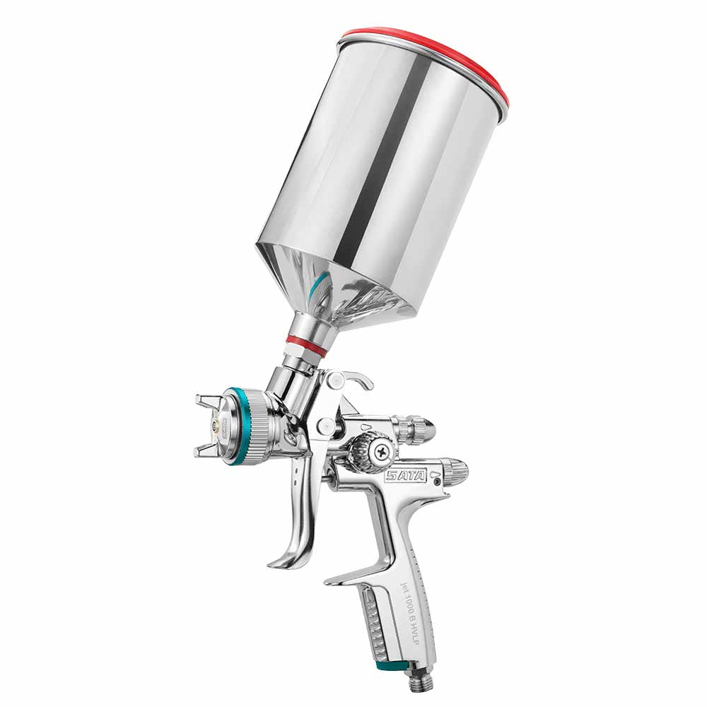 SATAjet 1000 B HVLP dysza 2,1 0,75 l QCC aluminiowy kubek wielokrotnego ...