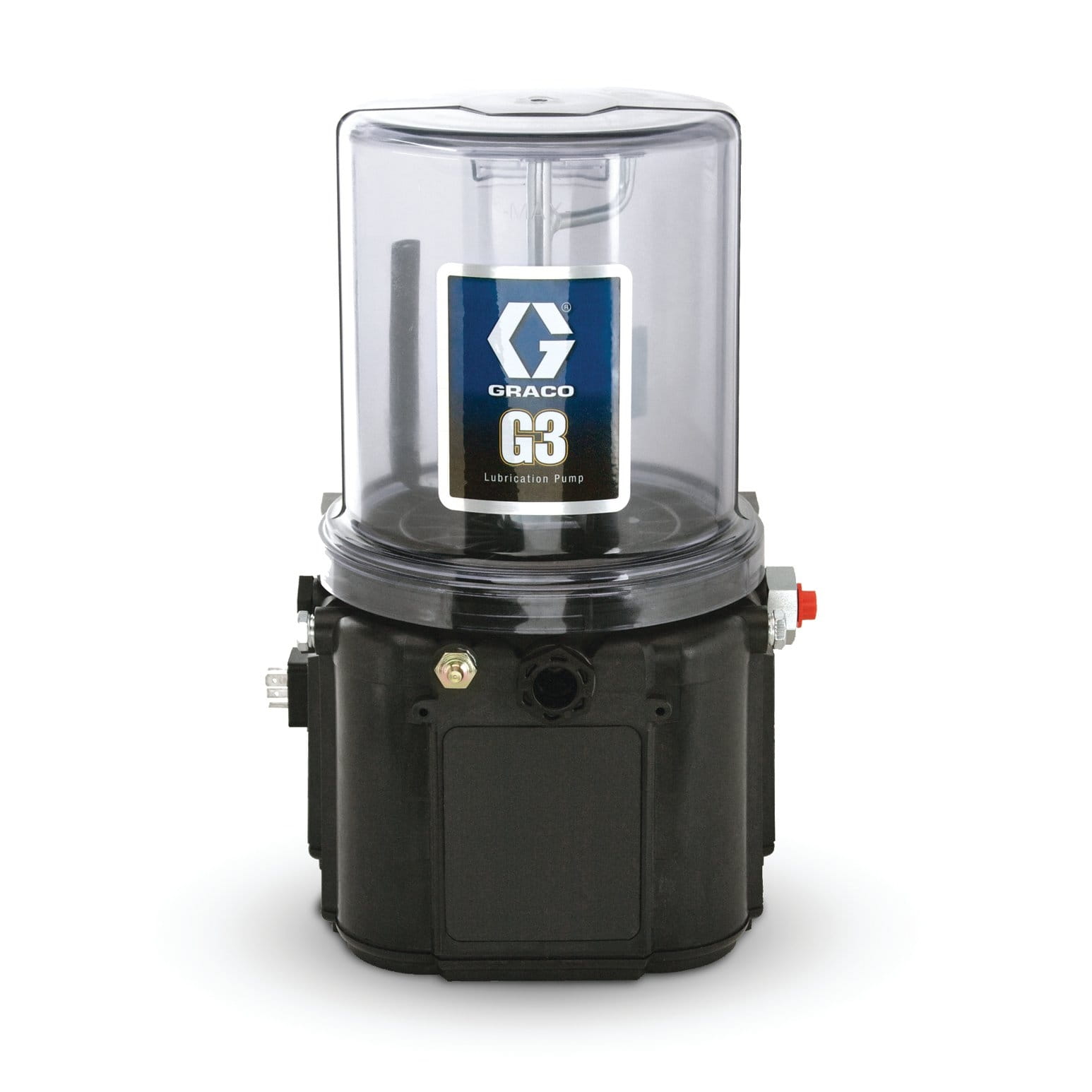 G3™ Standard grease lubricant pump, 90-240 VAC, 4 litres, follower ...