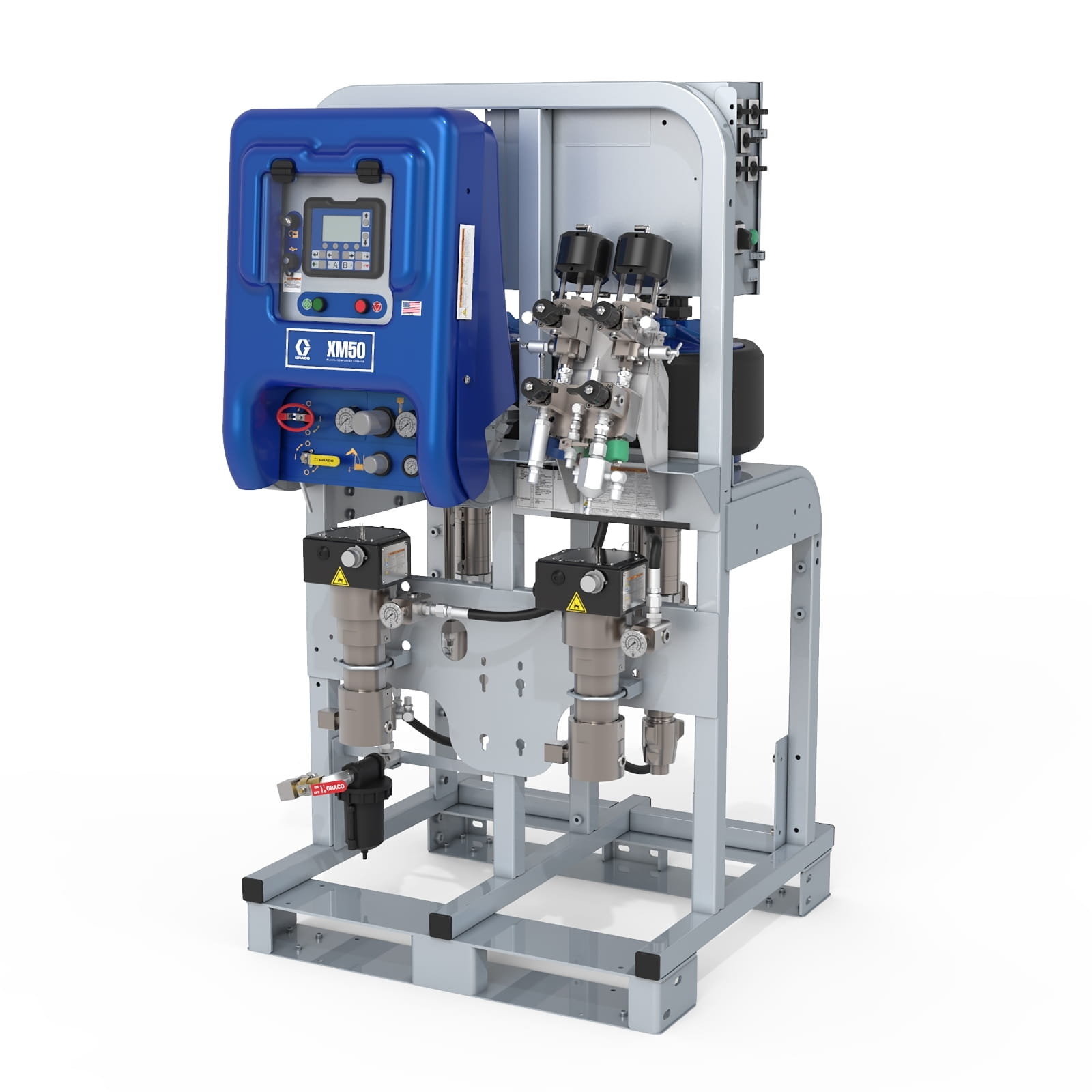 XM50 system, 240V, mains operation, Viscon HF heaters, connection box ...