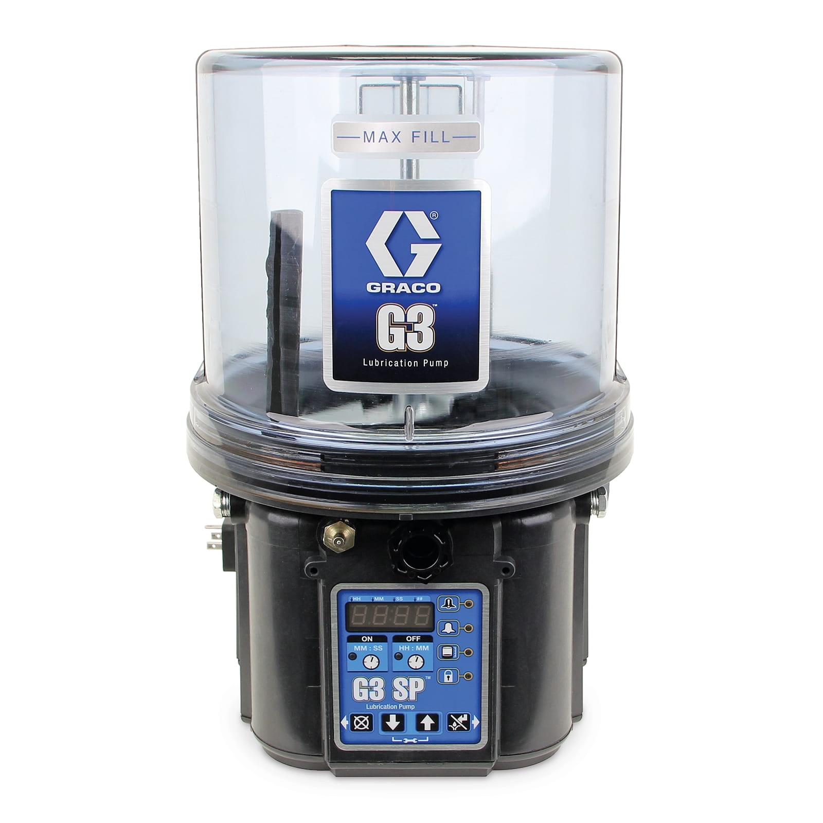 G3™ SP grease lubricator, 90-240 VAC, 4 litres, low level with ...