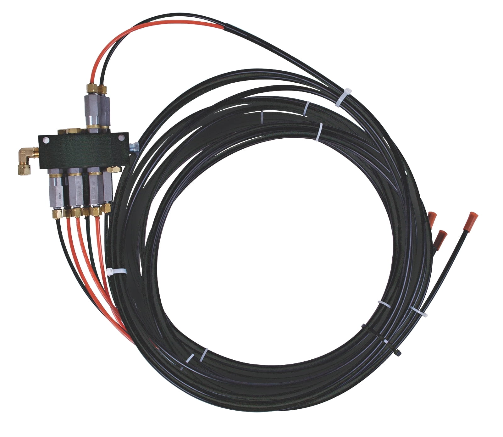 Pneumatic Grease Jockey® metering unit module - front left, kingpin ...