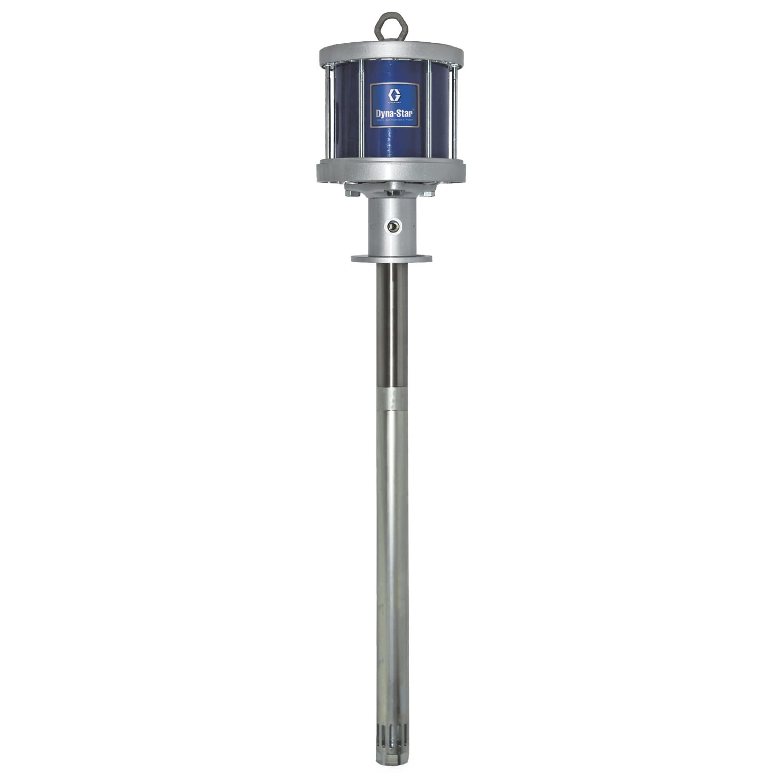 Graco Dyna-Star® 200:1 Luftbetriebene Fettpumpe mit Abdeckung für 180 ...