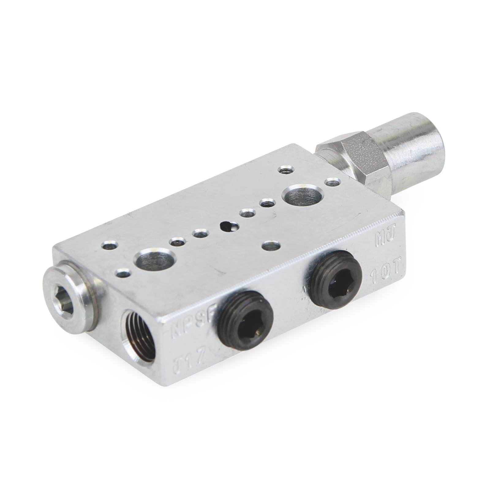 Trabon® inlet manifold of the MJ-Flo series with right-sided cycle ...
