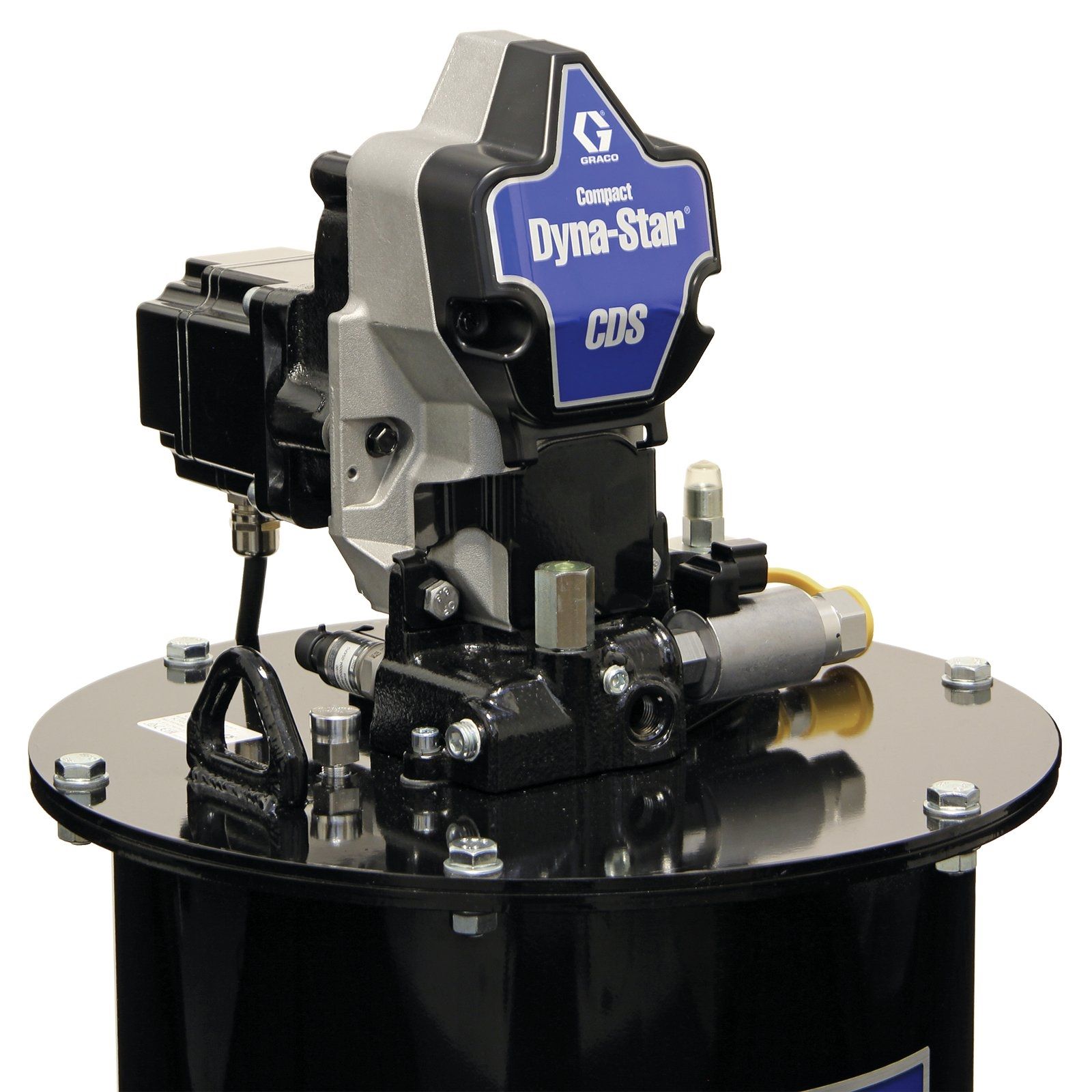 Graco Compact Dyna-Star® 24 VDC Fettpumpe mit Entlastungsventil und 27 ...