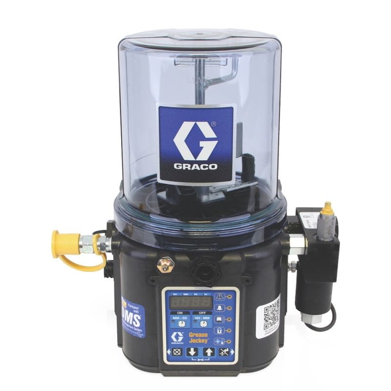 Pompa elettrica per grasso Jockey®, 12 V, sistema di gestione dati ...