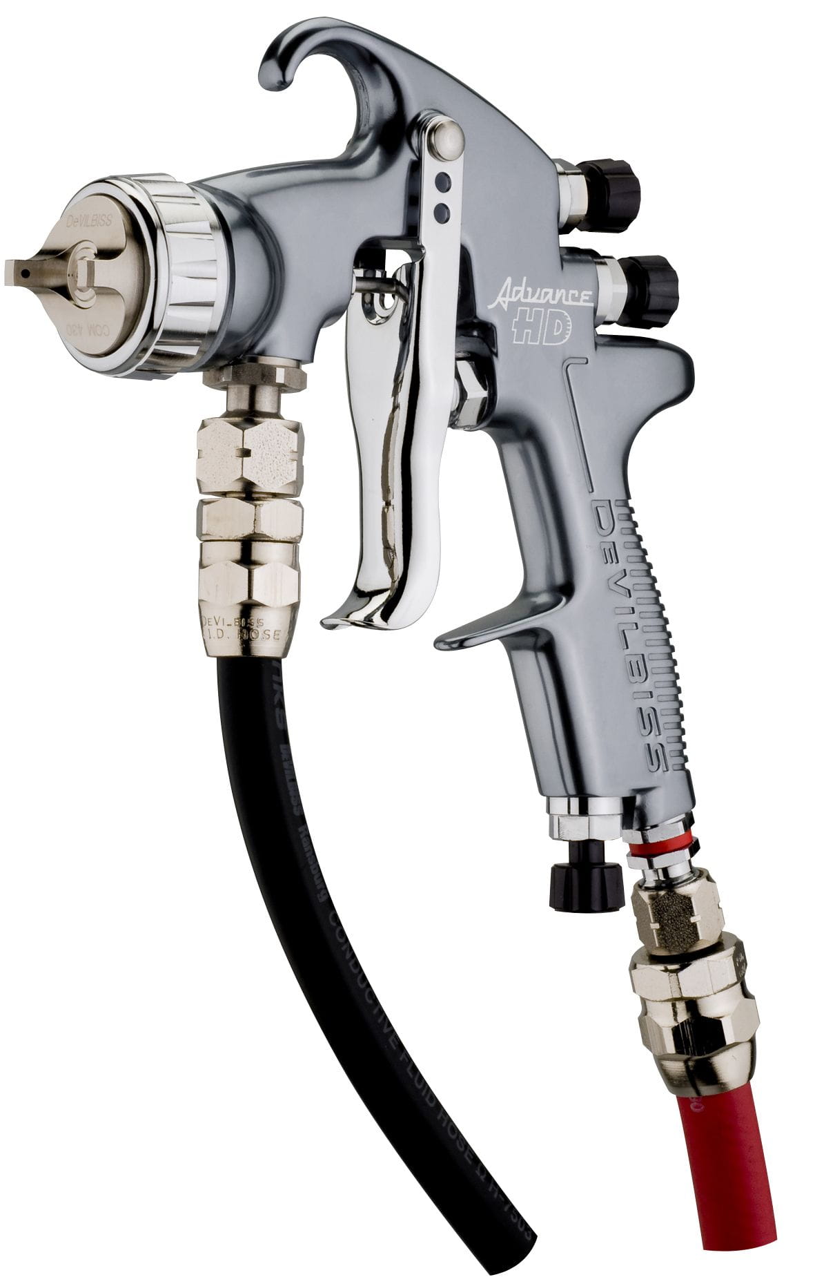 DeVilbiss Advance HD boiler gun, conventional, stainless steel nozzle ...