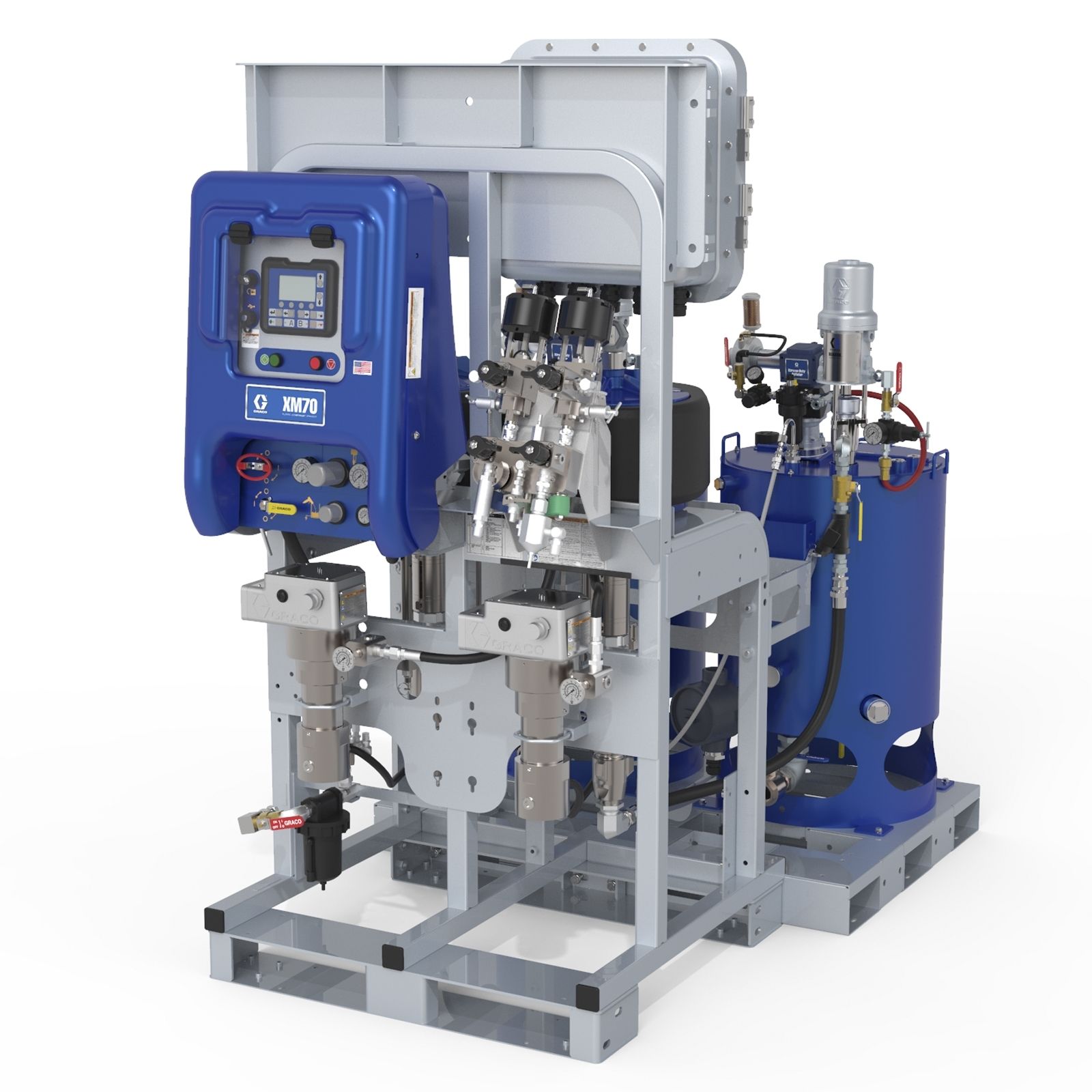 Graco XM70, 240 V, Generatorbetrieb, EX Viscon HF Heizgeräte, kein ...